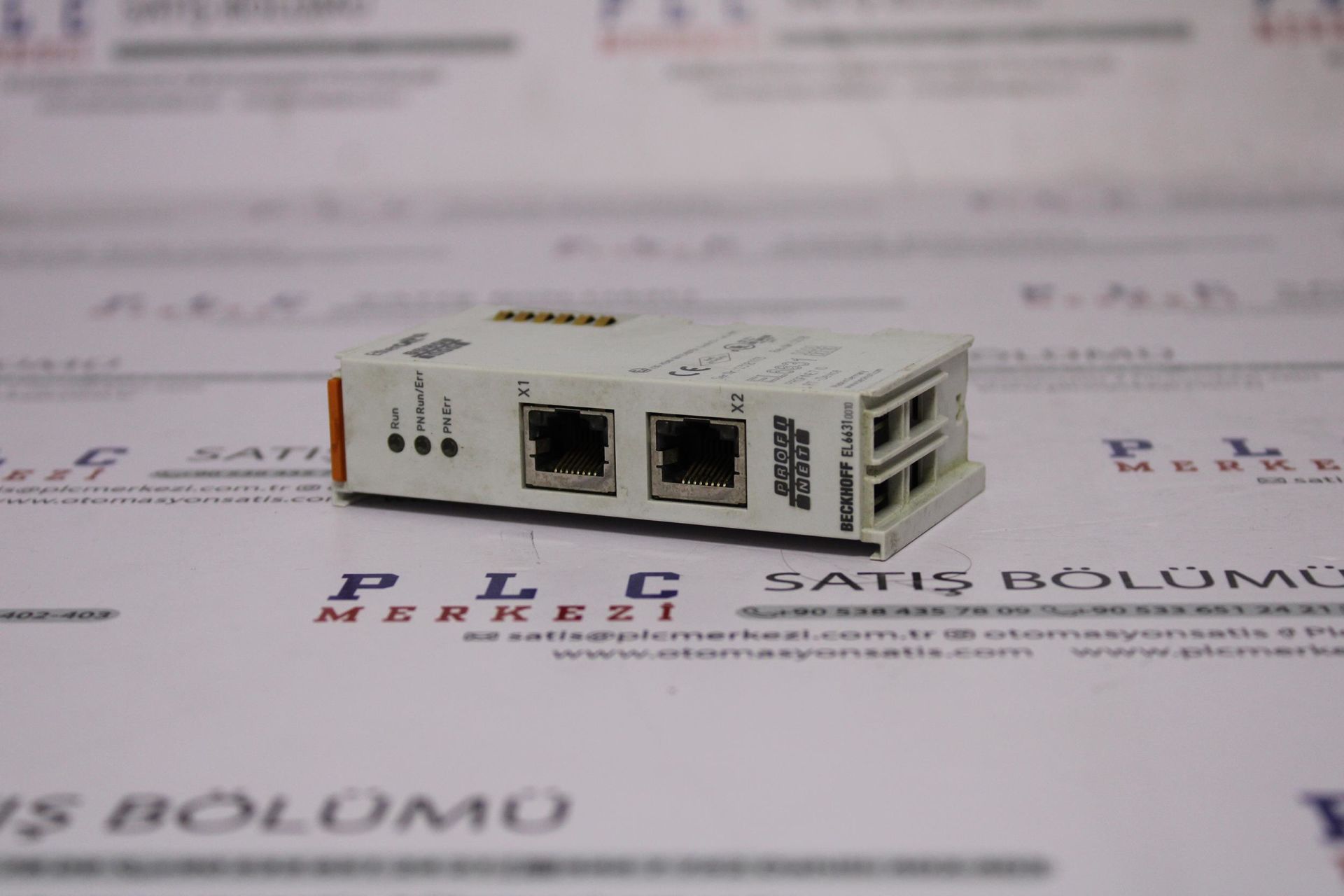 EL6631 ETHERCAT TERMİNAL, 2-PORT COMMUNİCATION | PLC Merkezi ...